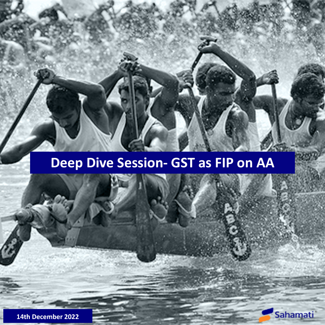 GST on AA: a deep dive session! - Sahamati