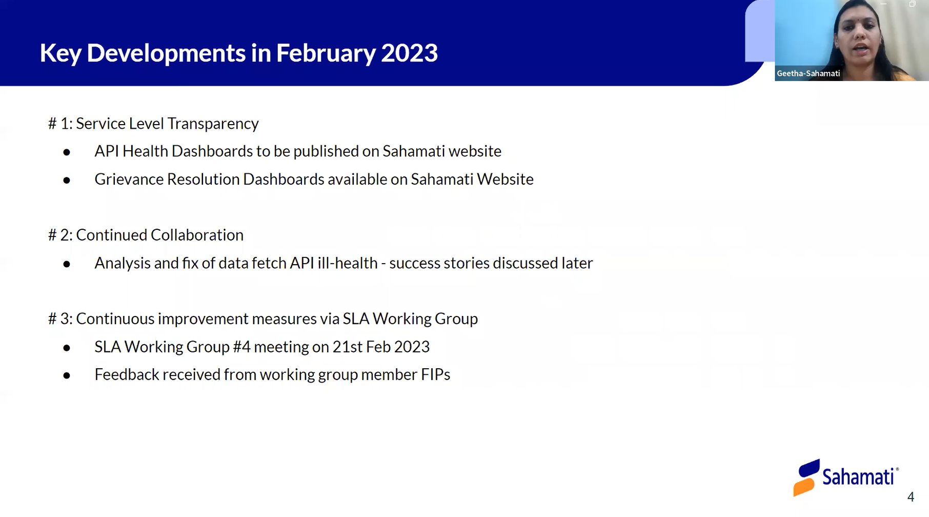Sahamati Support Portal Session #5 - Release of Grievance Dashboards ...