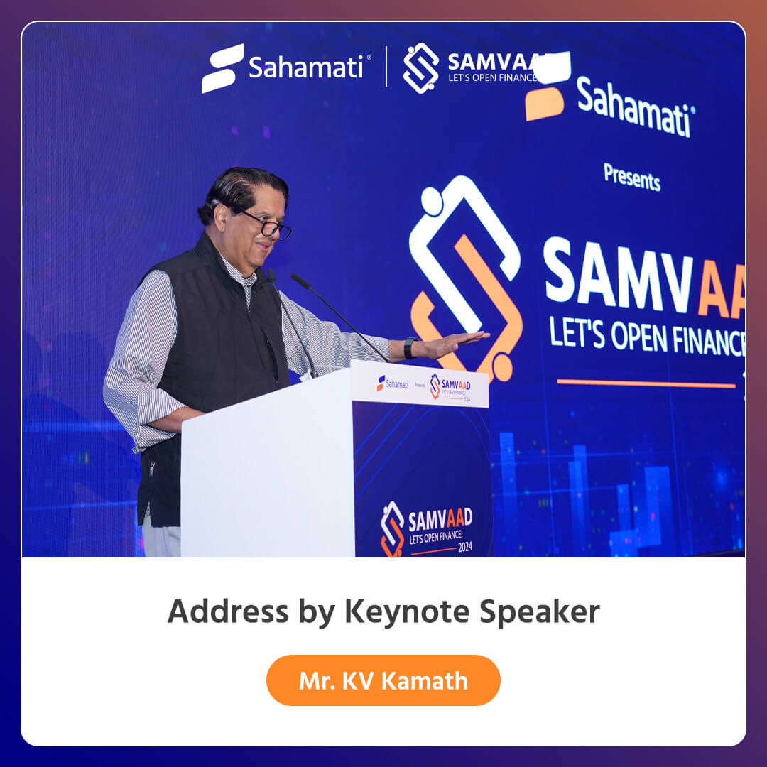 Keynote from Shri KV Kamath on India's Transformative Journey - Sahamati